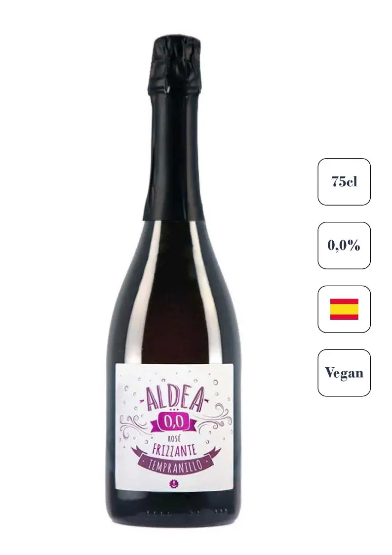 Aldea Frizzante Rose 0,0 - THE TOP DRINKER